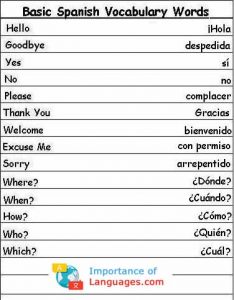 Learn Basic Spanish Grammar Guide