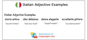 Italian Grammar Rules, Verbs, Nouns, Adjectives